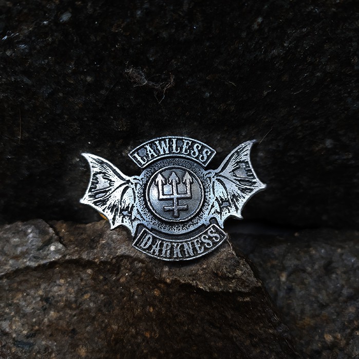 Jual Metal Badge Emblem Enamel Pin Accessories Darkness Lawless ...