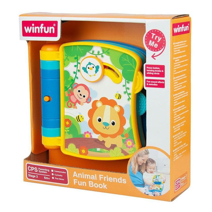 Jual Mainan Bayi Winfun Animal Friends Fun Book | Shopee Indonesia