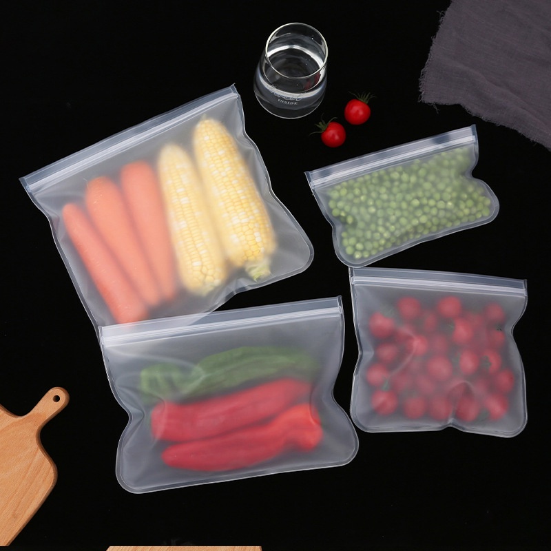 Jual Reusable Ziplock Eva Bag Zip Lock Organizer Pouch Kantong ...
