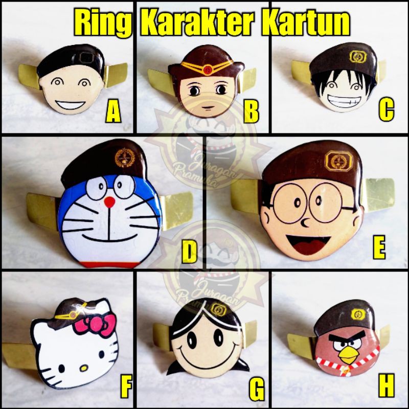 Jual RING PRAMUKA KARAKTER ( PRAMUKA ) | Shopee Indonesia