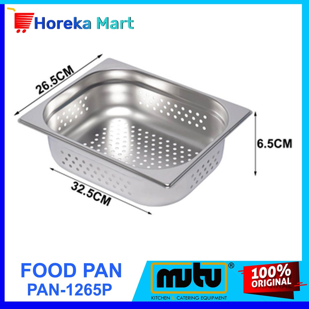 Jual Tempat Peniris Sayuran Makanan Food Pan Stainless Steel Mutu PAN ...