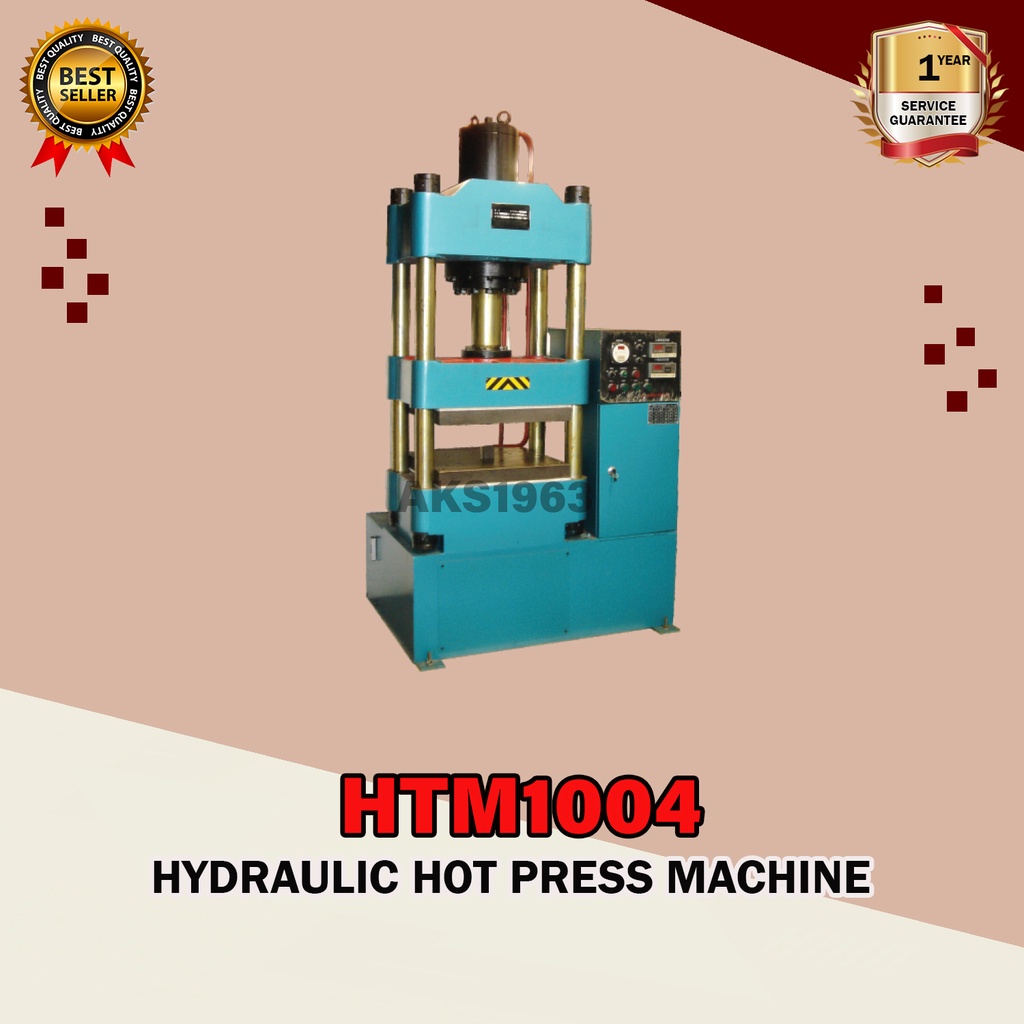 Jual Mesin Pres Hidrolik 100 Ton Hydraulic Press Machine HTM1004 ...