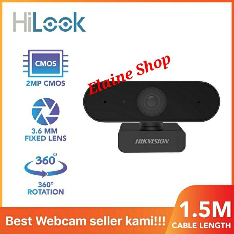 Jual Webcam Hikvision DS U02 1080P FHD Original Webcam Garansi DSU02 ...