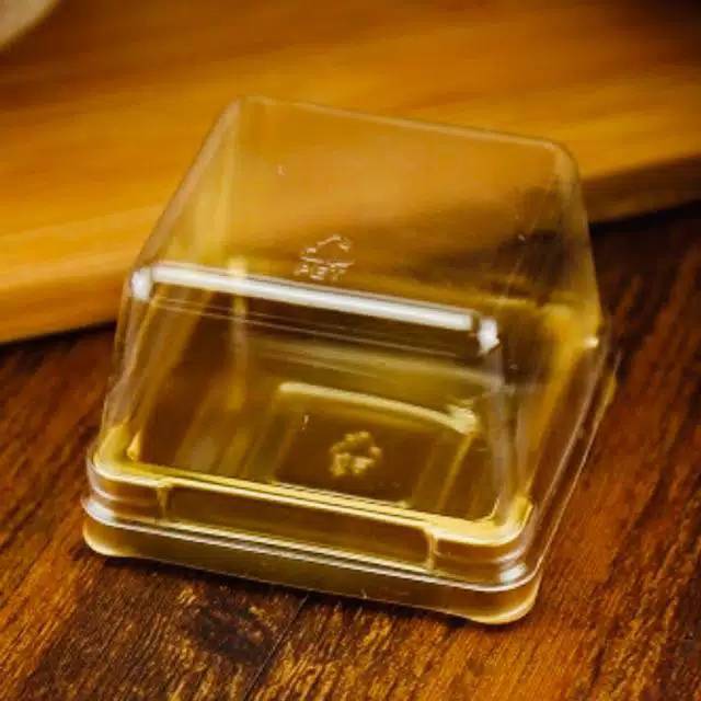 Jual (5 set) kotak box mika mooncake/ nampan cake kue bulan/ kotak kue ...