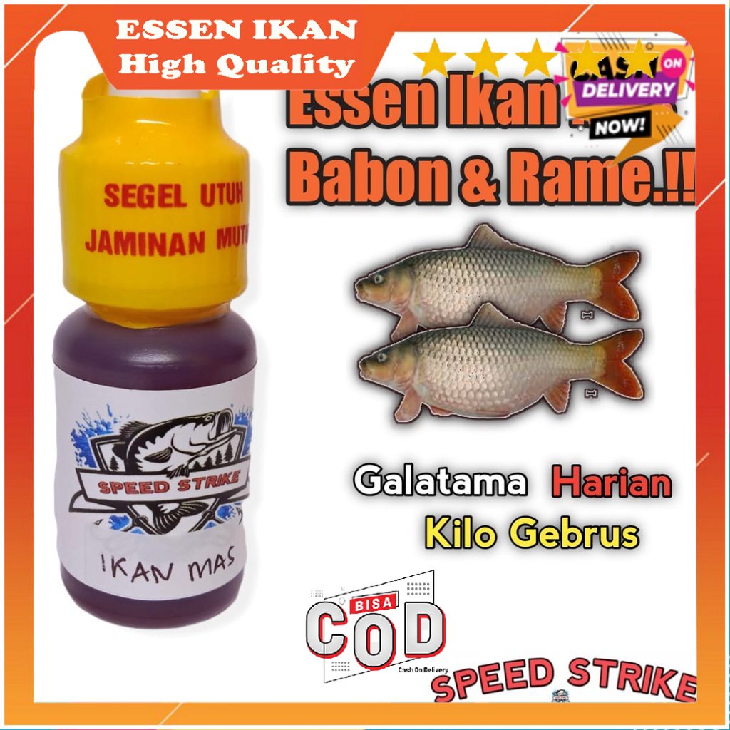 Jual COD UMPAN IKAN Essen Ikan Mas Babon dan Rame Paling Ampuh | Shopee ...
