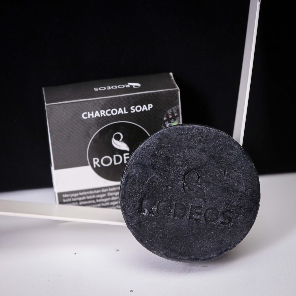 Jual Rodeos charcoal soap sabun wajah pria | Shopee Indonesia