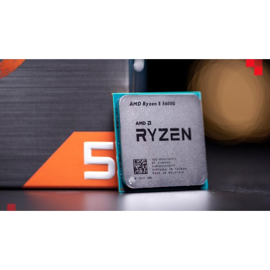 Jual AMD Ryzen 5 5600G AM4 6C 12T UpTo 4.4GHz Radeon Graphics CPU ...