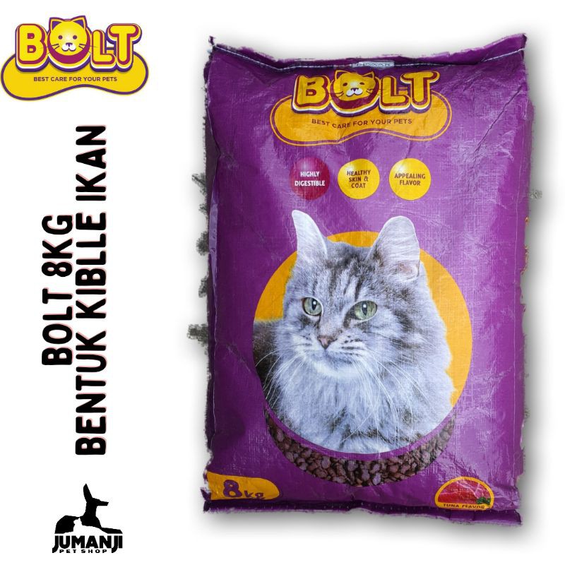 Jual Bolt Ikan 8kg - Makanan Kucing Kitten dan Dewasa Karungan Cat Food ...