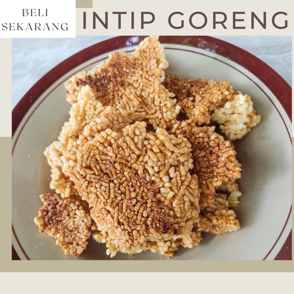 Jual Intip Goreng Kerak Nasi Goreng 250 gram Enak Renyah Halal dan ...