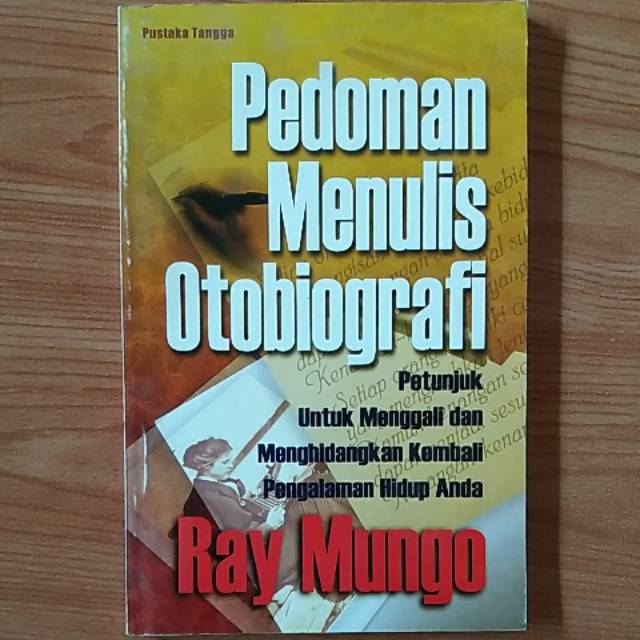 Jual Pedoman Menulis Otobiografi Shopee Indonesia