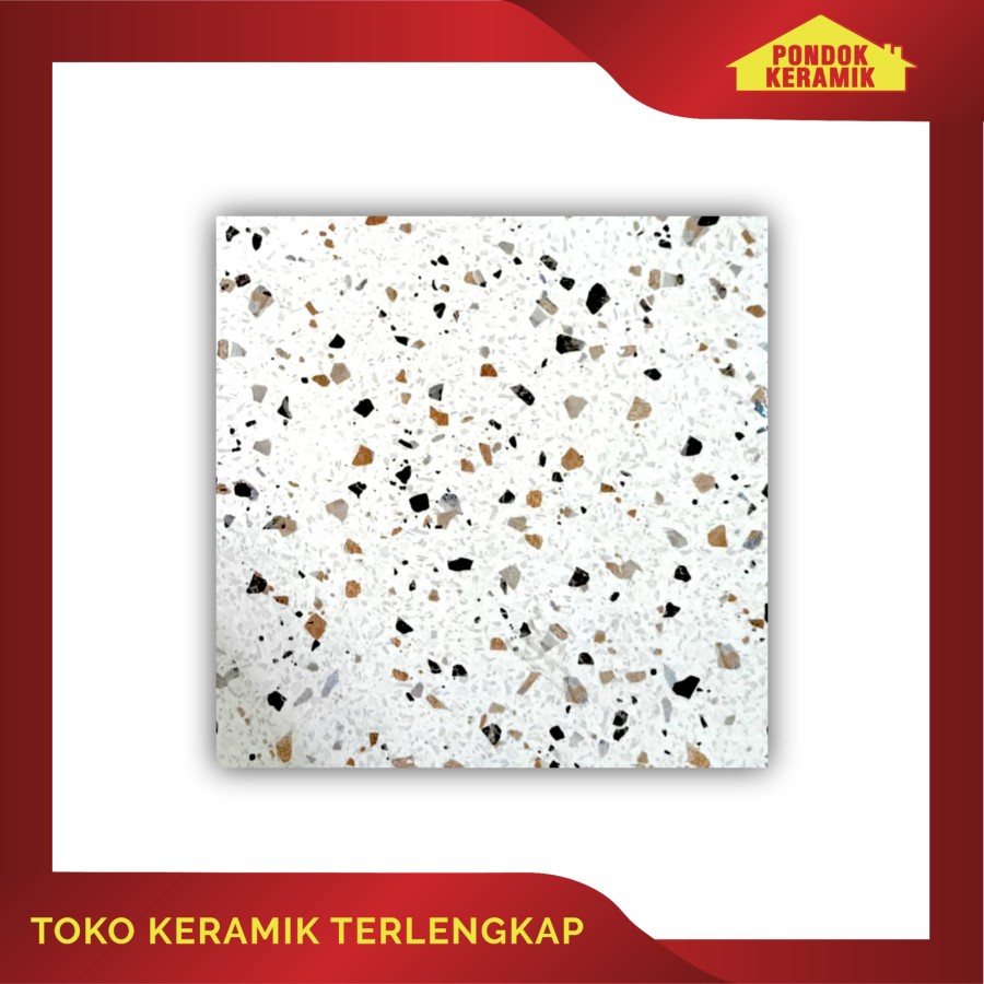 Jual Keramik Lantai Agatte 50x50 Terraco Grigio | Shopee Indonesia