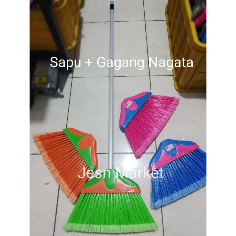 Jual Sapu Lantai Nagata 0504 (Dengan Gagang) | Shopee Indonesia