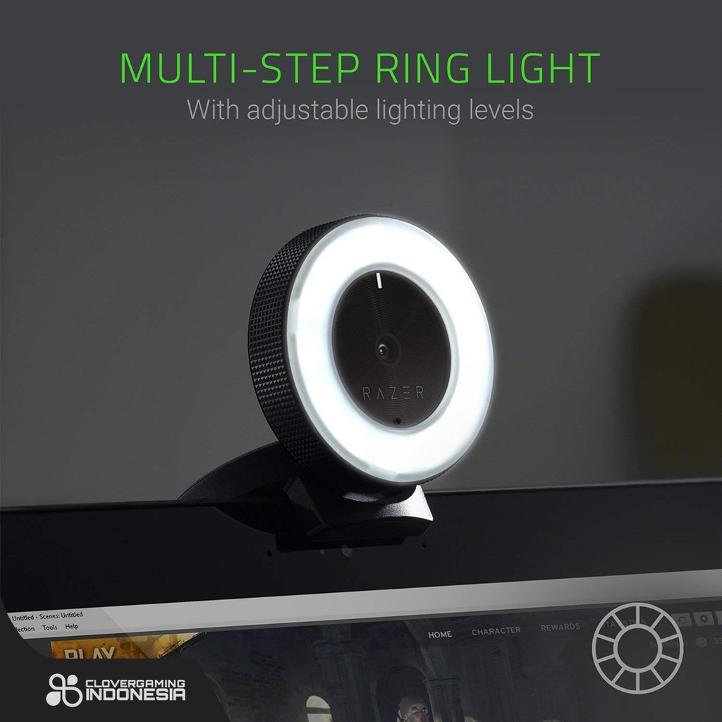 Jual Razer Kiyo Webcam Gaming Streamer Desktop Streaming Camera with ...