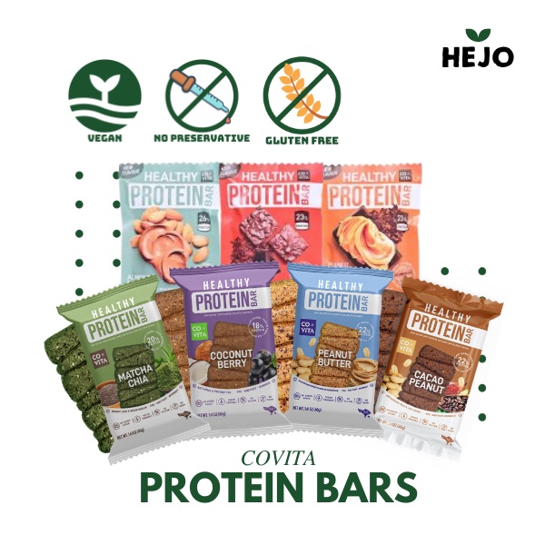 Jual Covita - Healthy Protein Bar 40 gr Gluten Free | Shopee Indonesia