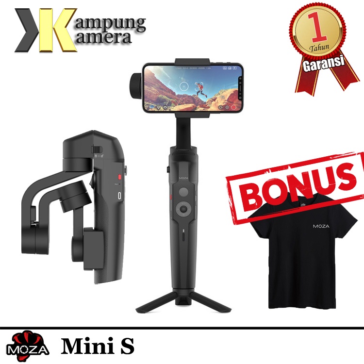 Jual Moza Mini S Essential Gimbal Smartphone Garansi Resmi PT. DENKA PRATAMA | Shopee Indonesia