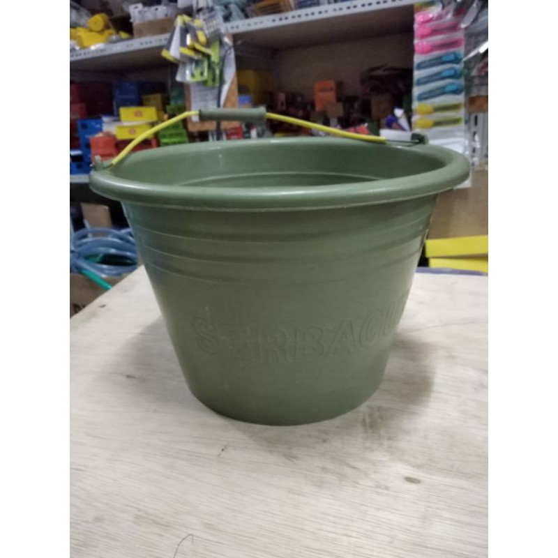 Jual Ember Cor Anti Pecah 18 Emebr Proyek Bangunan Ember Plastik Hijau ...