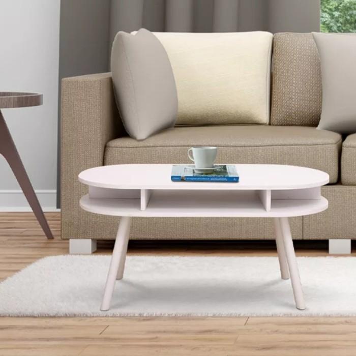 Jual Meja Tamu Minimalis Meja Coffee Table Meja Oval | Shopee Indonesia