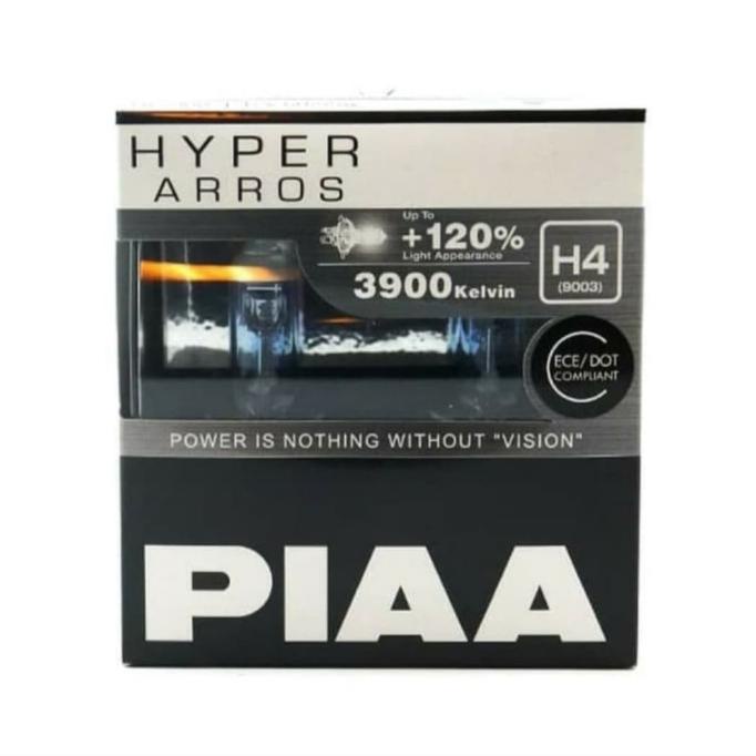Jual Lampu Headlamp INOVA H4 12v 60/55w + 120% 3900K Hyper Arros / PIAA rod14 Juara | Shopee ...