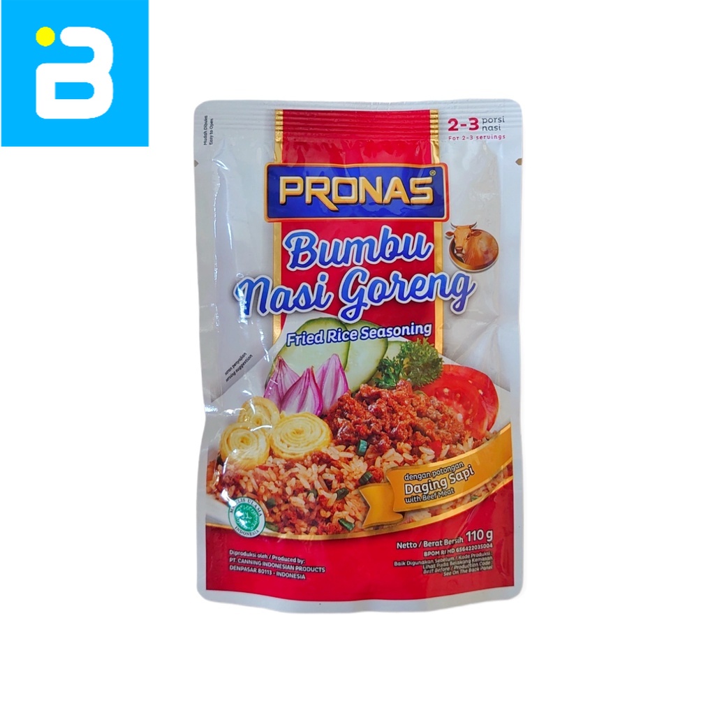 Jual Pronas Bumbu Nasi Goreng Daging Sapi 110 G | Shopee Indonesia