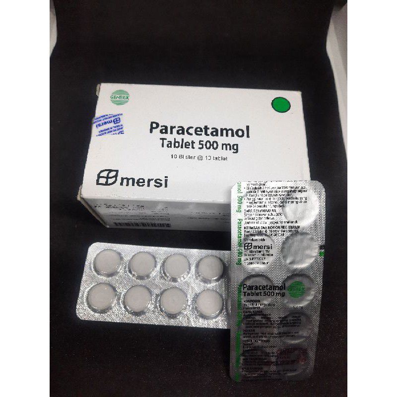 Jual Paracetamol mersi strip 10's tablet | Shopee Indonesia