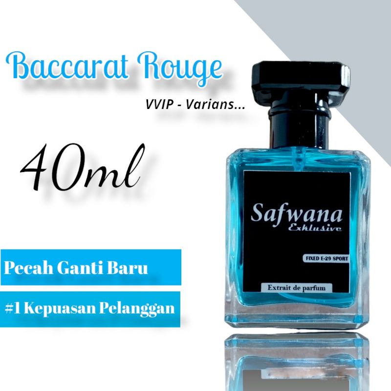 Jual Baccarat VVIP 40ml by safwana ( Tahan lama ) | Shopee Indonesia
