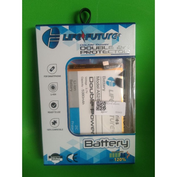 Jual baterai life future oppo BLP781/A52/A92 | Shopee Indonesia