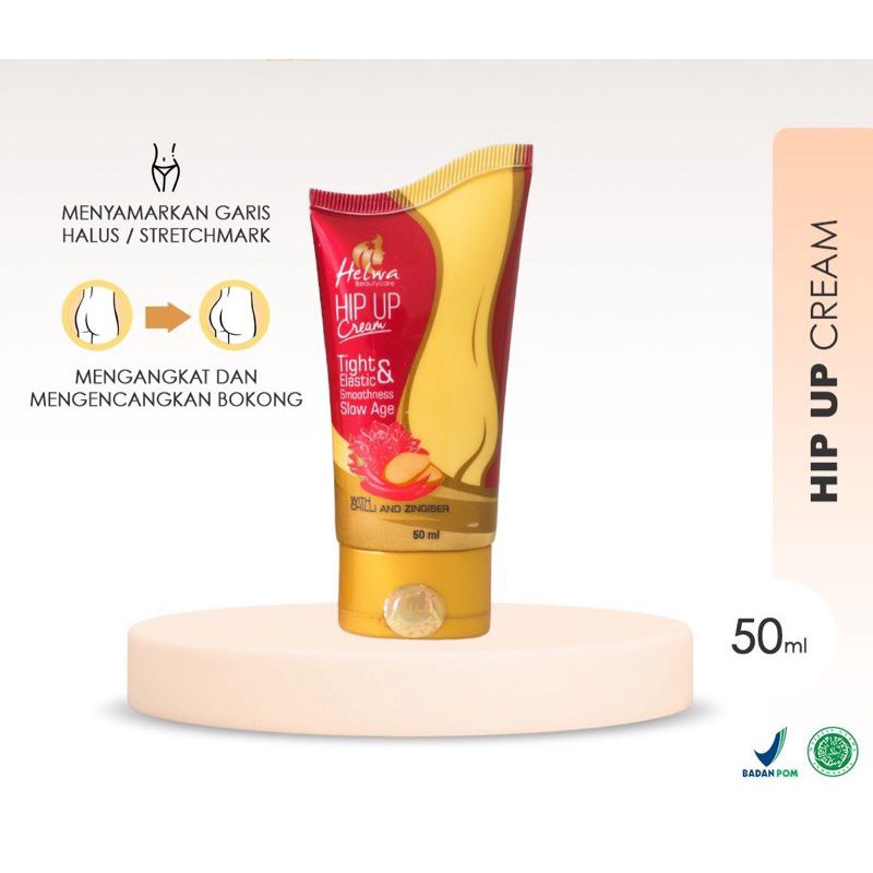 Jual Helwa Beautycare Hip Up Cream 50ml | Shopee Indonesia