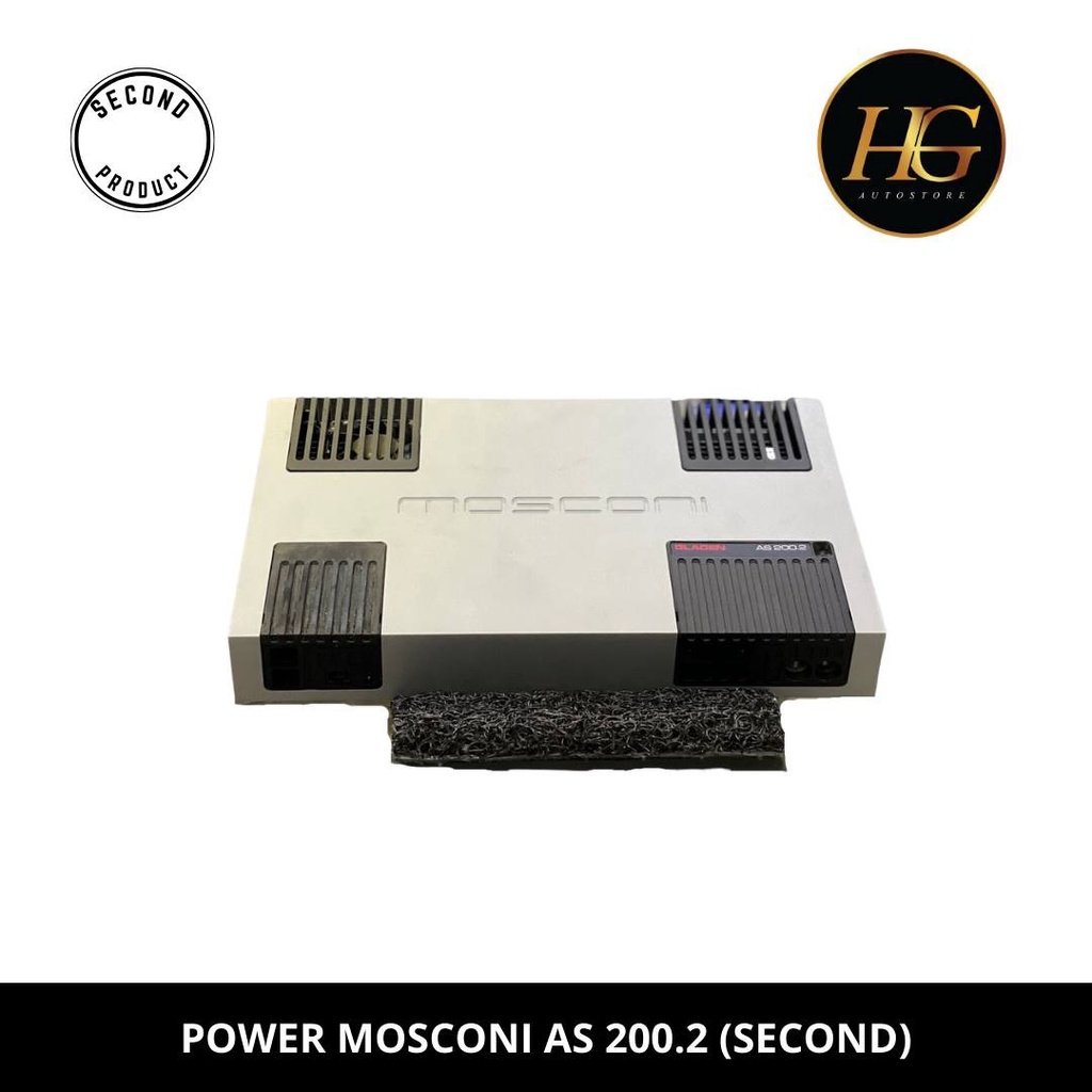 Jual Power Amplifier Mosconi AS 200.2 (second) | Shopee Indonesia