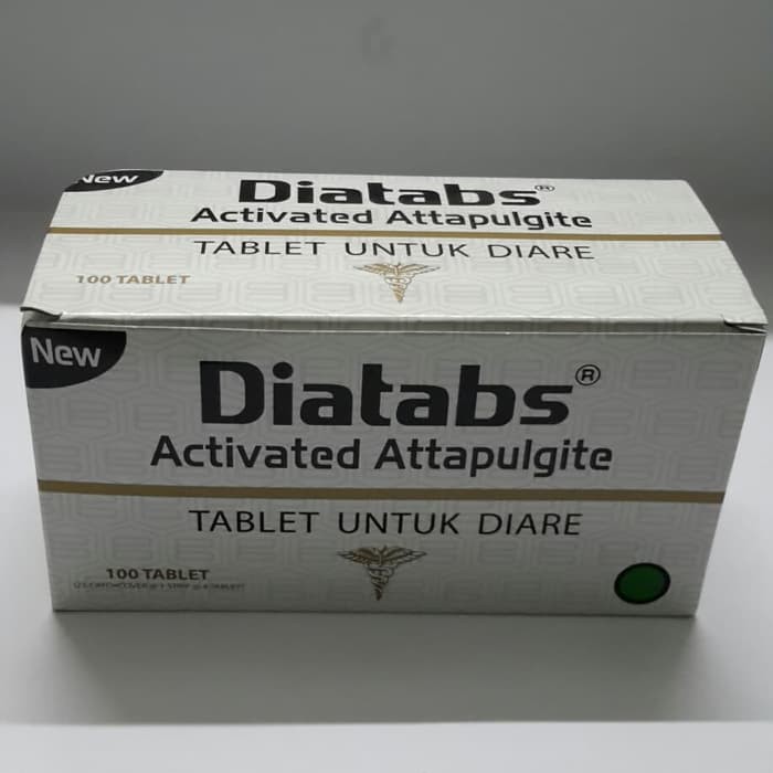 Jual DIATABS (1 box isi 25 blister @4 tablet ) | Shopee Indonesia
