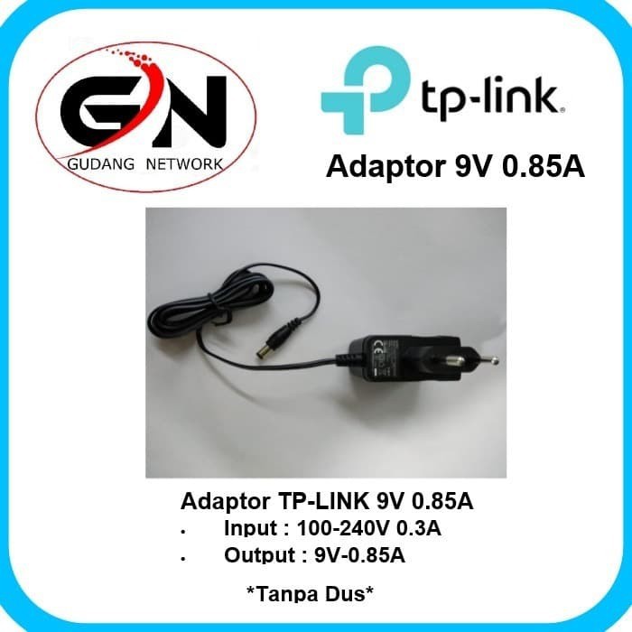 Jual TP-LINK Adapter 9V/0.85A | Shopee Indonesia