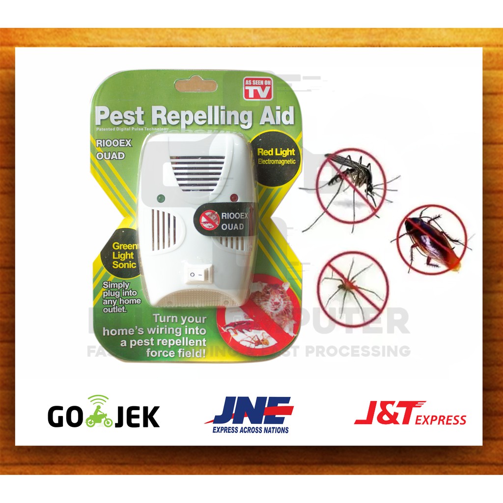 Jual Bluekomputer - Pest Repelling Aid Riddex Quad/ Ultrasonic Pengusir ...