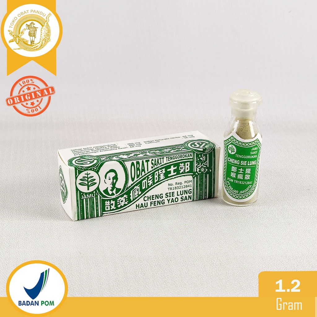 Jual CHENG SIE LUNG HAU FENG YAO SAN / HOU FENG SAN / OBAT TENGGOROKAN ...