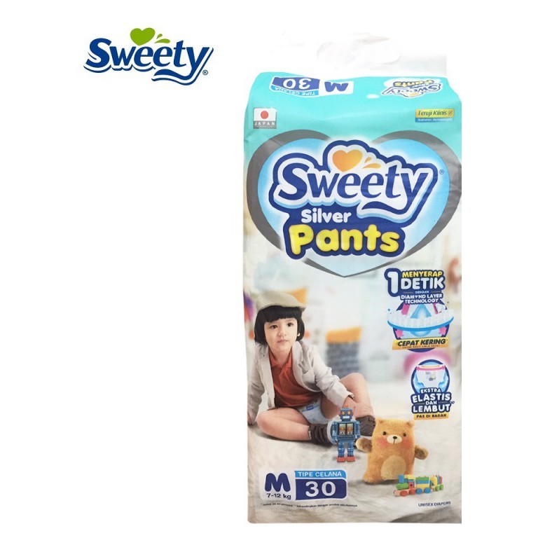 Jual SWEETY Silver Pants M30 | Shopee Indonesia