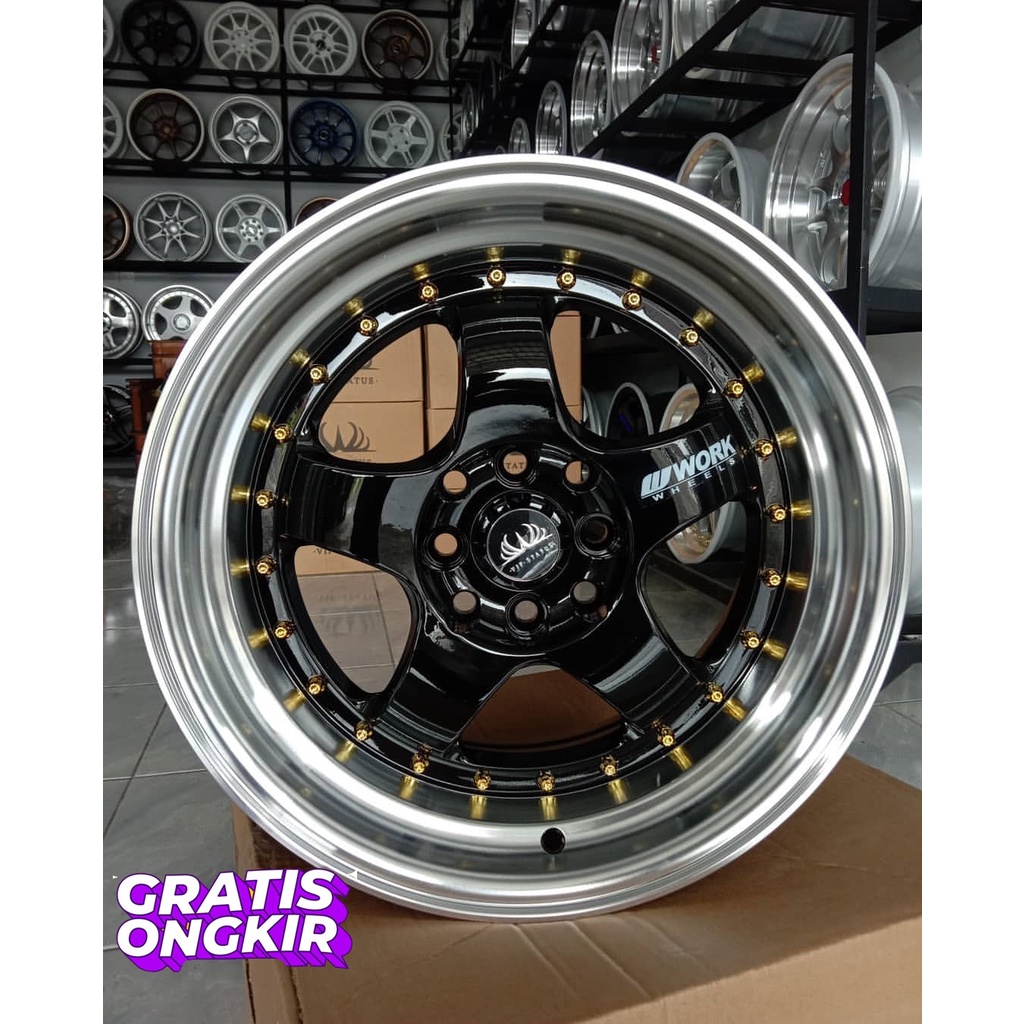 Jual velg work meister ring 16 celong velg mobil racing tuk jazz.yaris.mobilio,brio.agya ...