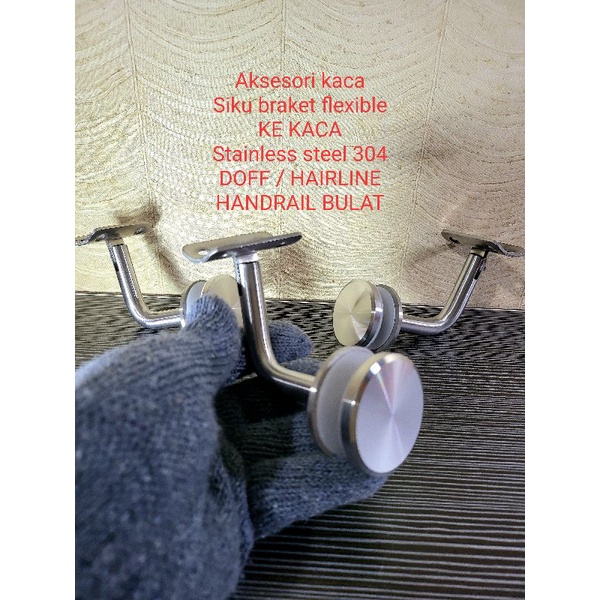 Jual SIKU HANDRAIL BRACKET DOFF FLEXIBLE HAND RAIL BULAT BANISTER ...