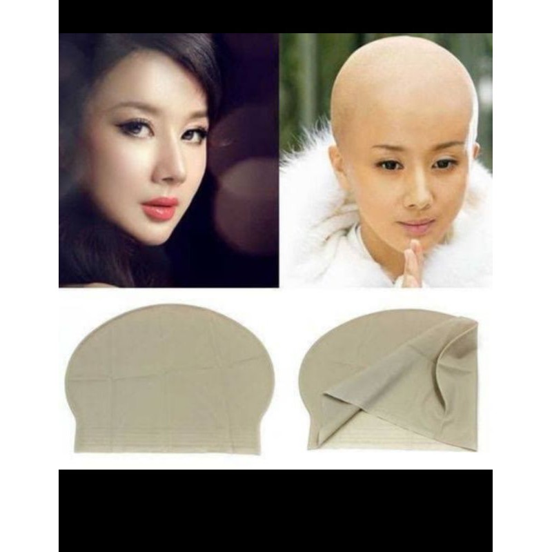 Jual Kepala Botak Bald Cap Bahan Latex Kepala Botak | Shopee Indonesia