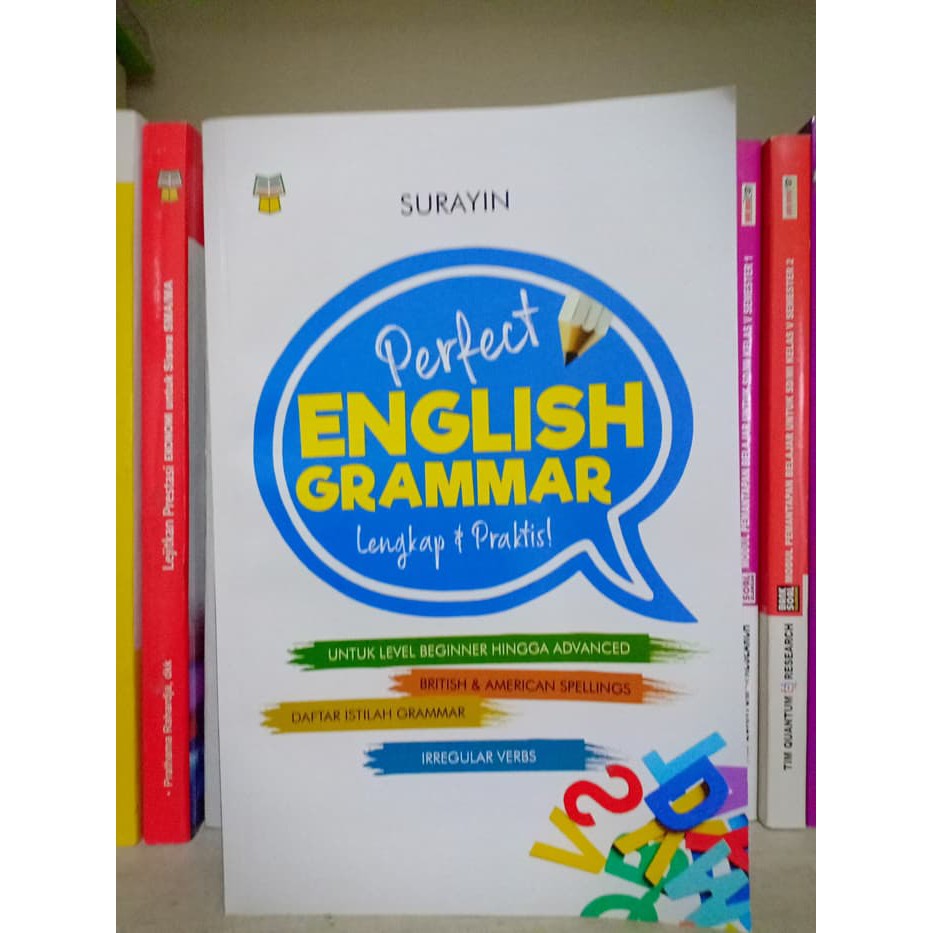 Jual BUKU PERFECT ENGLISH GRAMMAR LENGKAP DAN PRAKTIS | Shopee Indonesia