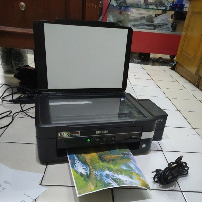 Jual Printer Epson L360 Infus ink tank print Scan copy siap pakai ...