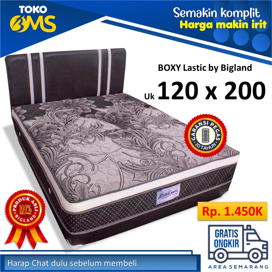 Jual Multibed Springbed Box Lastic by Bigland Semarang ukuran 120x200 ...
