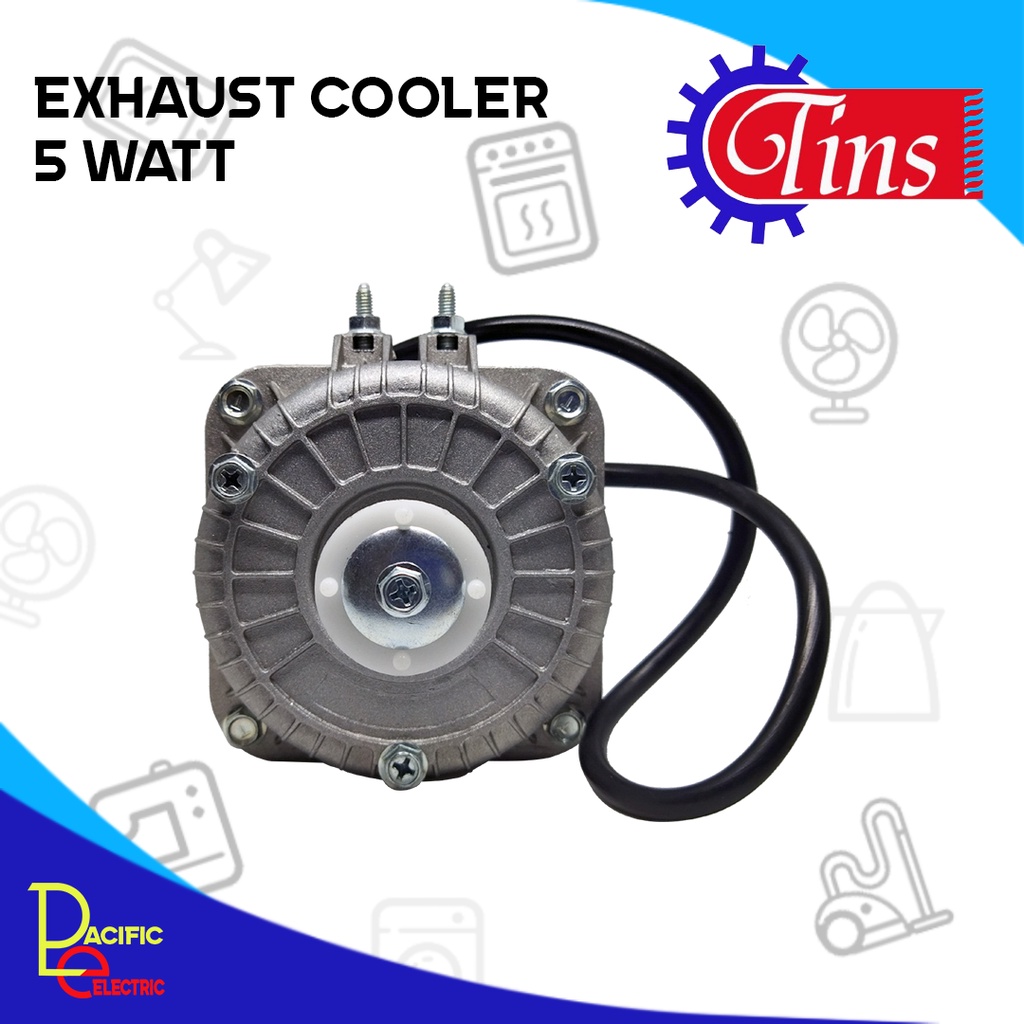 Jual DINAMO FAN KULKAS SHOWCASE EXHAUST COOLER 5 WATT FAN MOTOR KULKAS ...