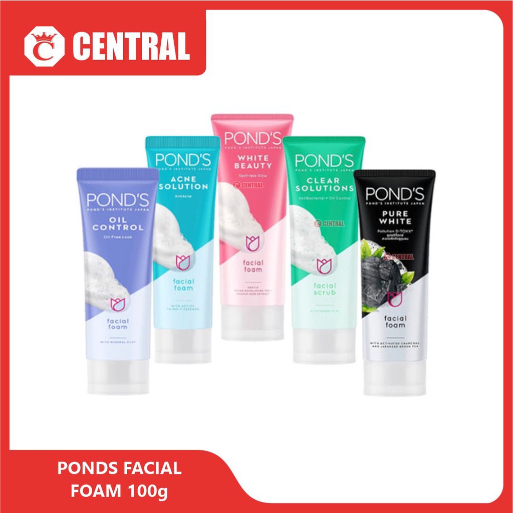 Jual PONDS FACIAL FOAM 100G ALL VARIAN | Shopee Indonesia
