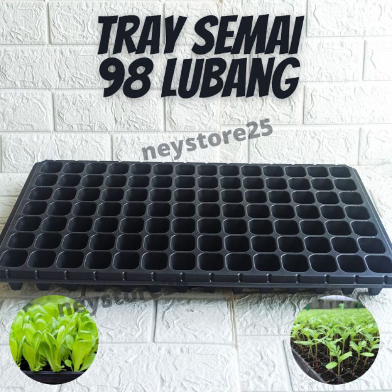 Jual Tray Trai Semai 4 32 50 72 98 105 128 162 200 288 Lubang - Tray ...