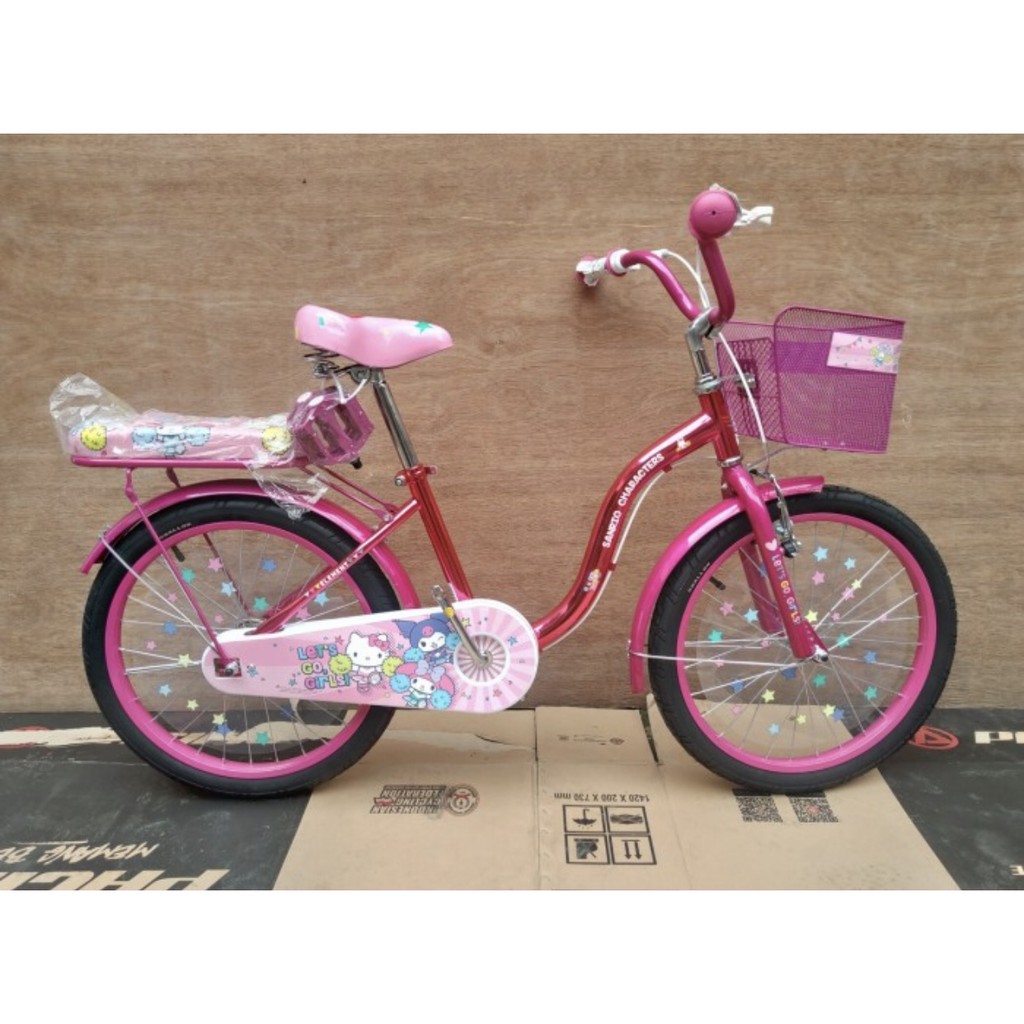 Jual Sepeda Anak Mini Element Hello Kitty 20 Sanrio Original | Shopee ...