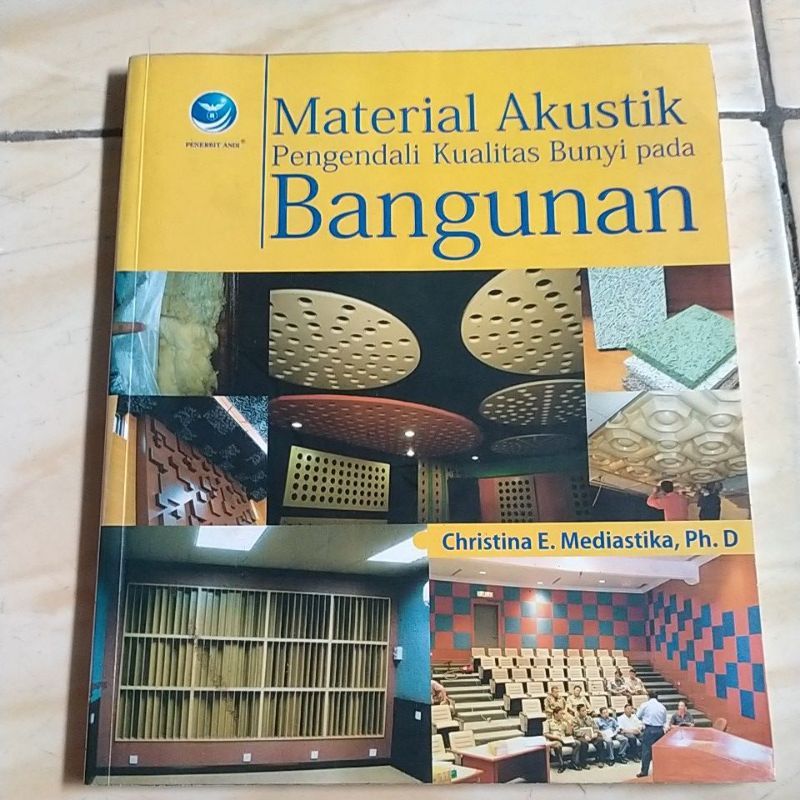 Jual buku material akustik pengendali kualitas bunyi pada bangunan ...