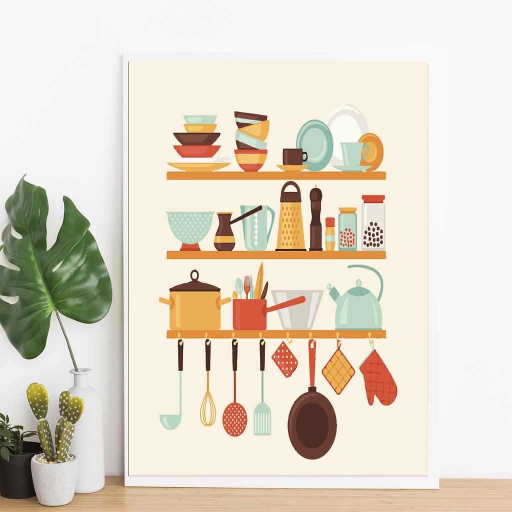 Jual Hiasan Dinding Dapur Kitchen Dekorasi Dinding Ruang Makan Rules ...