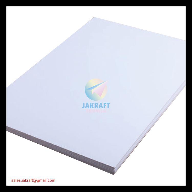 Jual Kertas Karton Hvs Tebal A4 200 Gram Gsm Brief Card Kartu Tik Doff ...