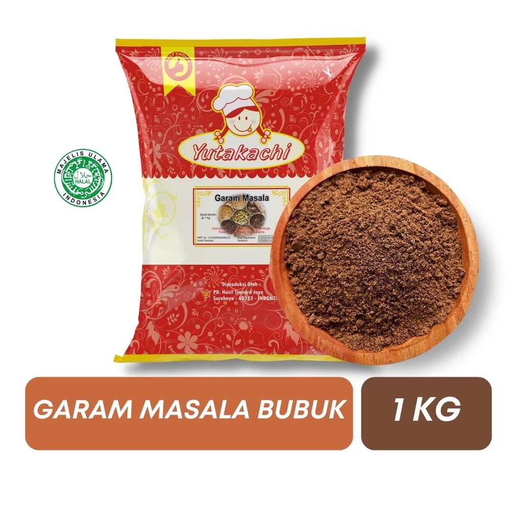 Jual Bumbu Garam Masala 1Kg / Rempah India Powder /Bumbu Masak Instan ...