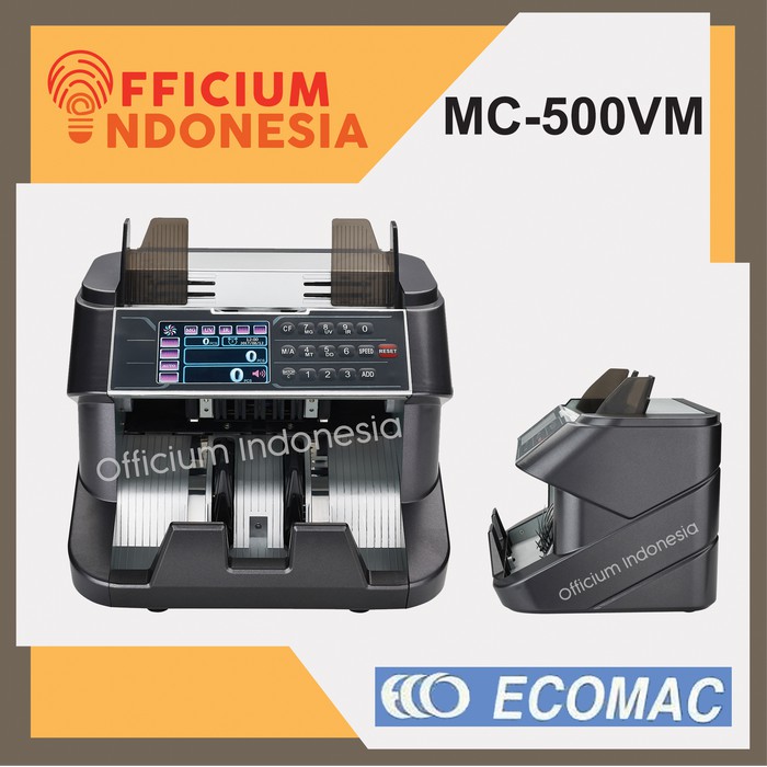 Jual Ecomac MC-500VM - Penghitung Uang Cek Duit Palsu Bill Counter ...