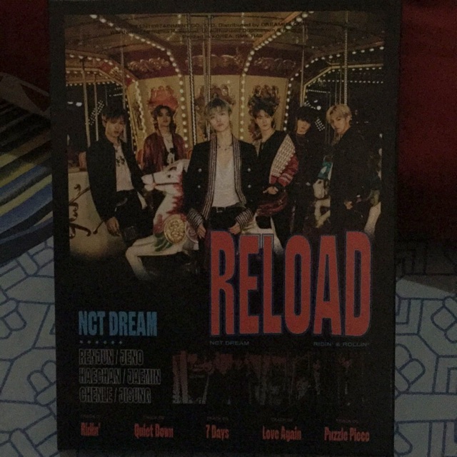 Jual [Album Only] NCT Dream Reload (Ridin Version) | Shopee Indonesia
