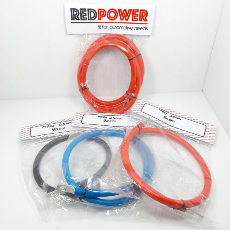 Jual kabel ground NYAF atau 8 awg custom sesuai chat Redpower grounding ...